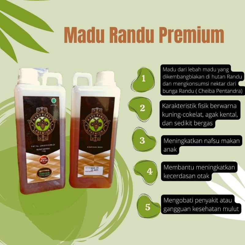 Jual mabruuk : madu bunga Randu premium asli original madu mentah raw ...