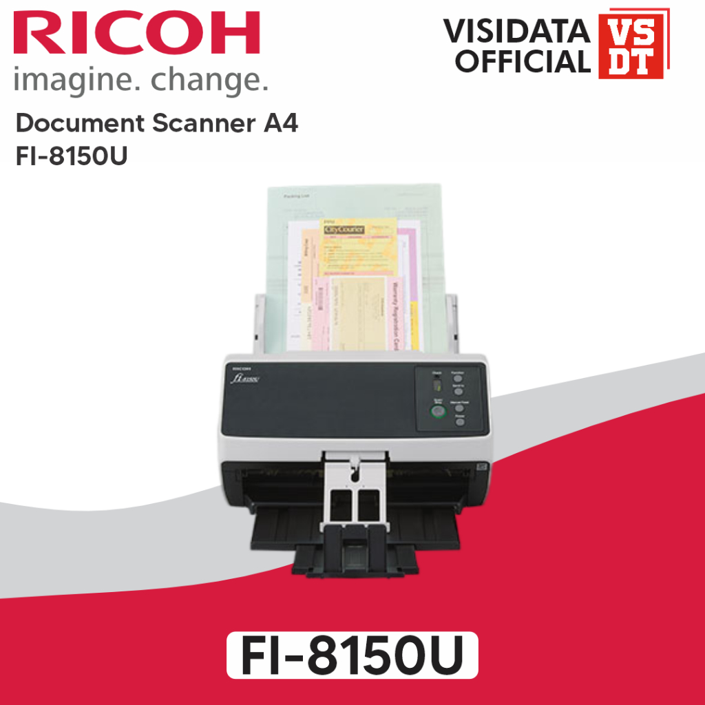 Jual RICOH FI-8150U Document Scanner A4 Scan fi8150U | Garansi Resmi ...