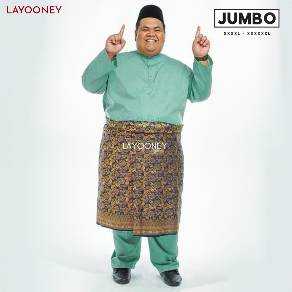 Jual Baju Melayu Pria Teluk Belanga Cekak Musang Ukuran Jumbo Super ...