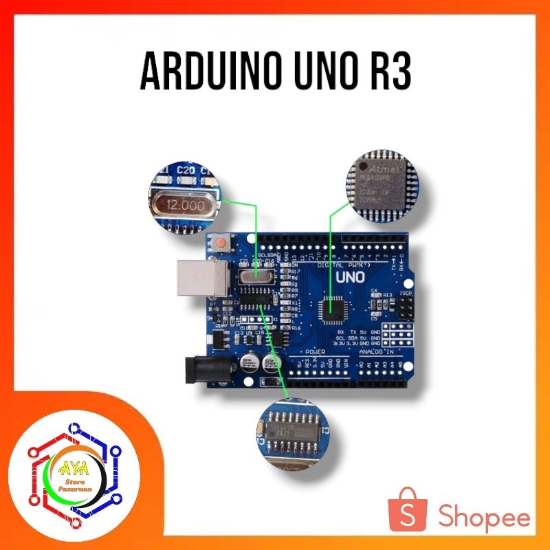 Jual Arduino Uno R3 | Shopee Indonesia