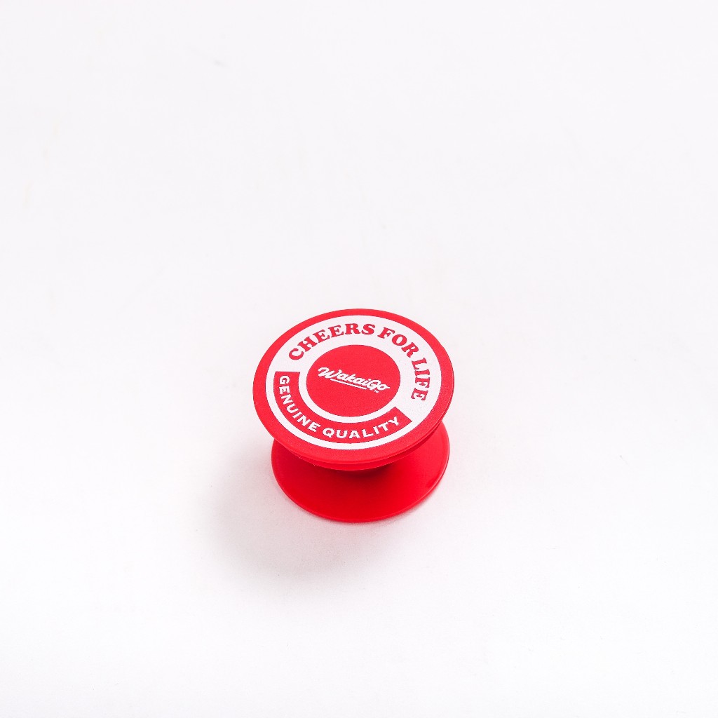 Jual WakaiGo Pop Socket Snap Pop Red/White | Shopee Indonesia