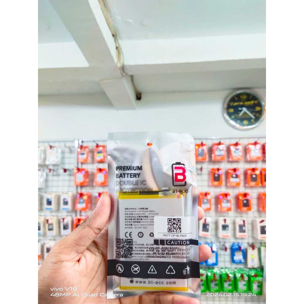 Jual BATRE BATERAI OPPO BLP805 ORIGINAL 100% OPPO A53 A33 2020 A54 A16 ...