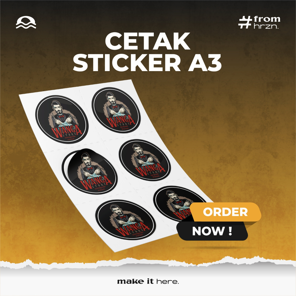 Jual CETAK STIKER CUTTING A3 | Shopee Indonesia