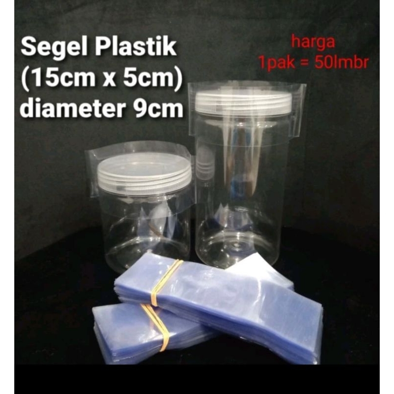 Jual Segel Plastik / Shrink plastic untuk Tabung diameter 9 cm | Shopee ...