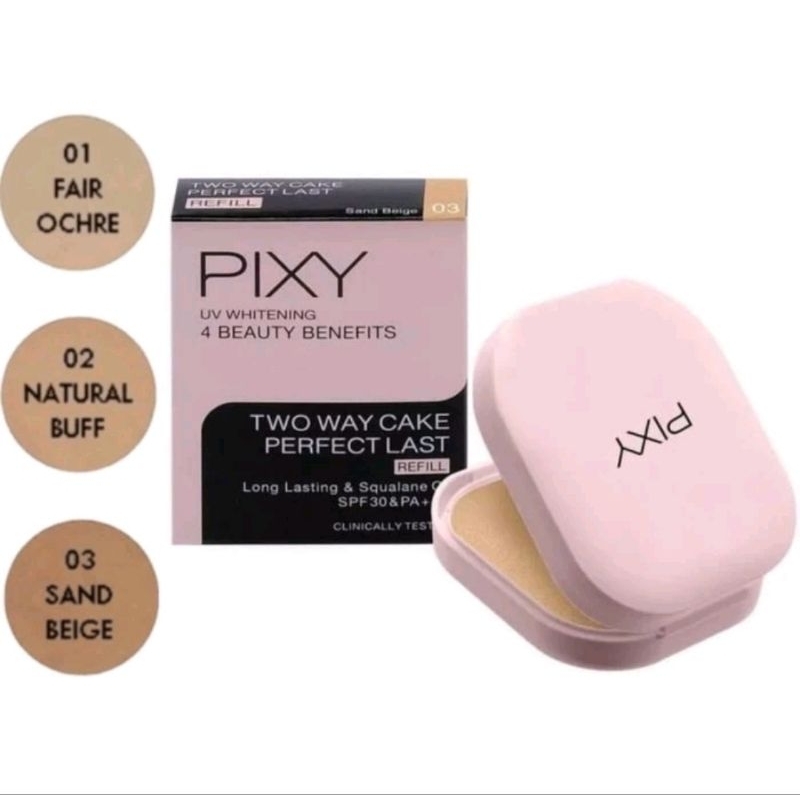 Jual Pixy Refill UV Two Way Cake Perfect Last | Shopee Indonesia
