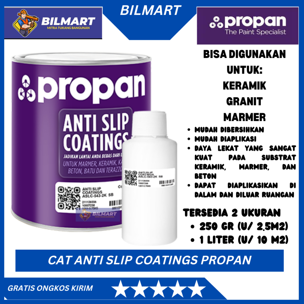 Jual [KHUSUS PULAU JAWA] CAT ANTI SLIP COATING LANTAI KERAMIK GRANIT ...