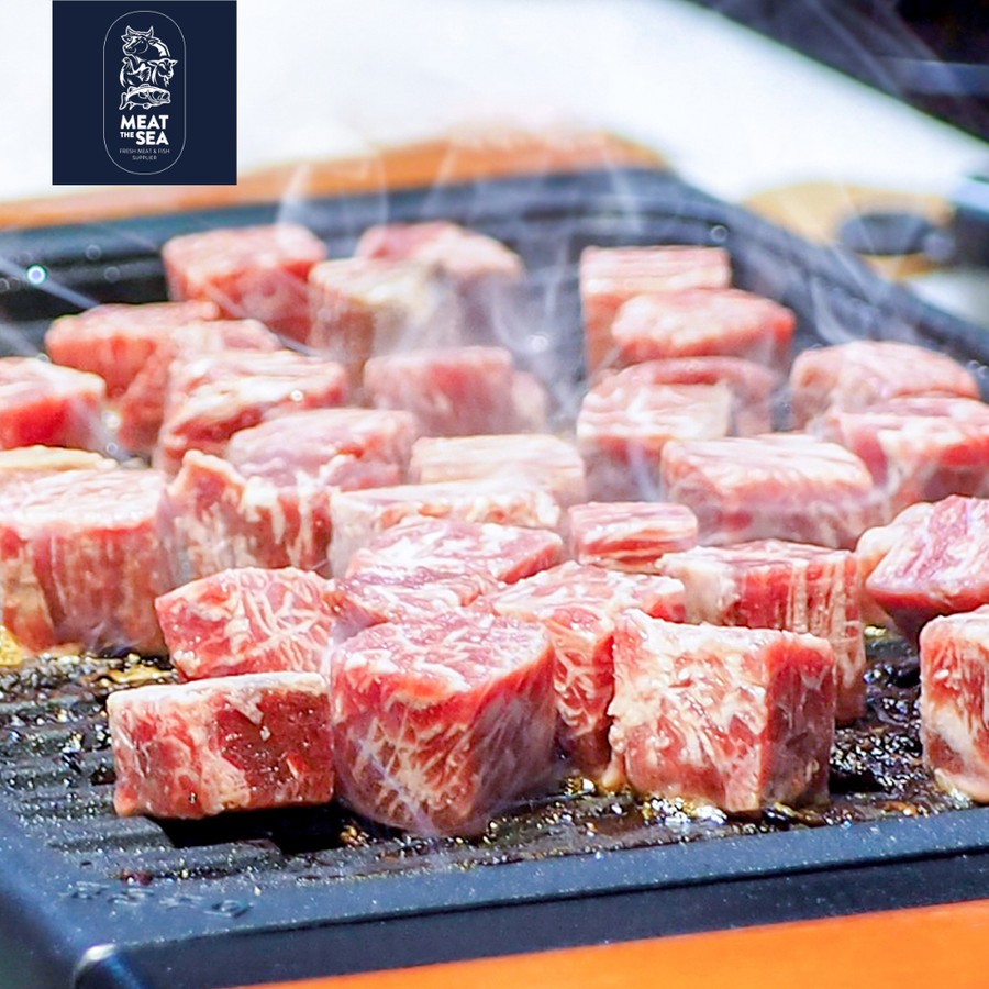 Jual Beef Saikoro Wagyu Meltique / Beef Cubes Premium - 250gr | Shopee ...