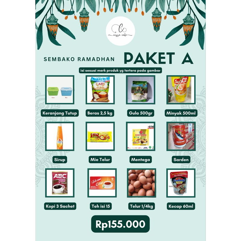 Jual PAKET SEMBAKO RAMADHAN PUASA PARSEL SEMBAKO PARSEL BERAS PARCEL SEMBAKO PAKET SEMBAKO PUASA ...