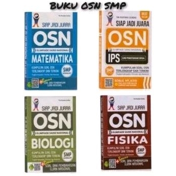 Jual BUKU SEKOLAH SIAP JADI JUARA OSN SMP OLIMPIADE SAINS NASIONAL | Shopee Indonesia