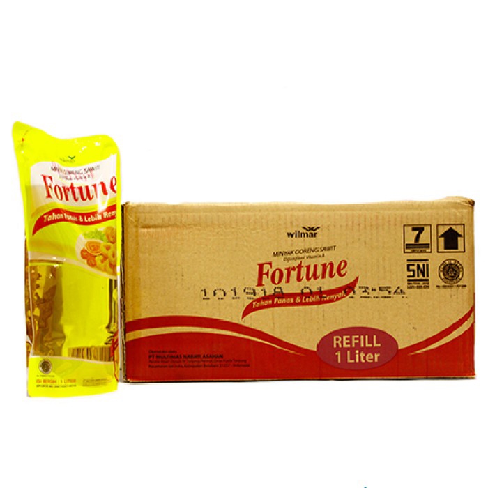 Jual Minyak Premium Fortune 1 Liter / DUS | Shopee Indonesia