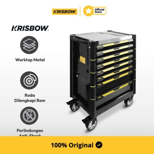 Jual Krisbow Tool Drawer Lemari Perkakas 8 Rak - Hitam Lpdbl8 | Shopee ...