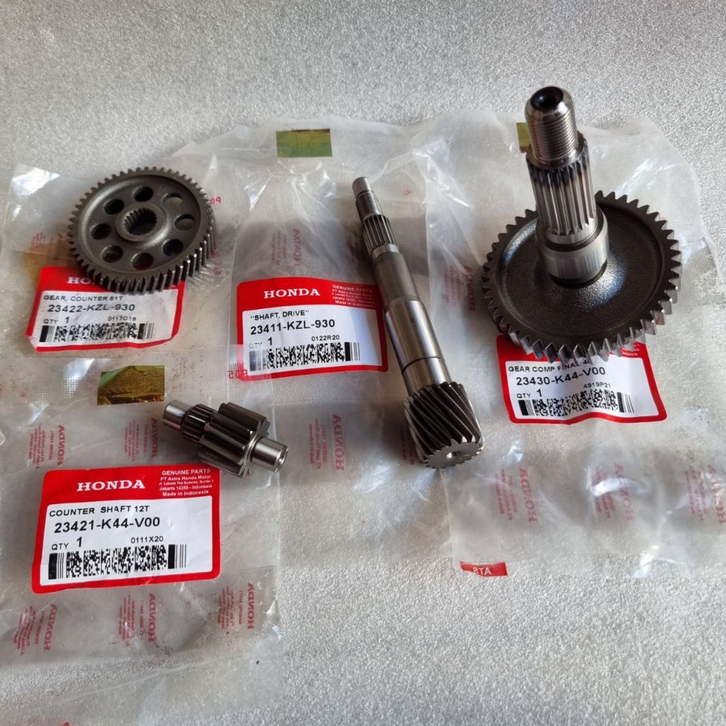 Jual Gear Gigi Gardan Gerdang 1Set 4Pcs K44 Beat Esp, Beat Street ...