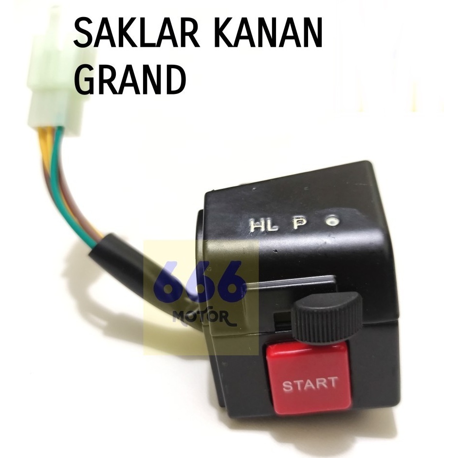 Jual Saklar Set Kiri Kanan Grand Legenda Prima Astrea 800 Star Bahan ...