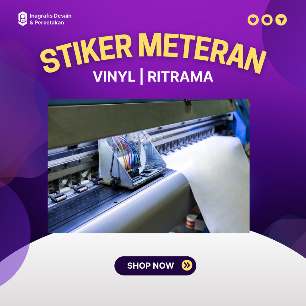 Jual CETAK STIKER RITRAMA METERAN | PRINT STIKER METERAN INDOOR OUTDOOR ...