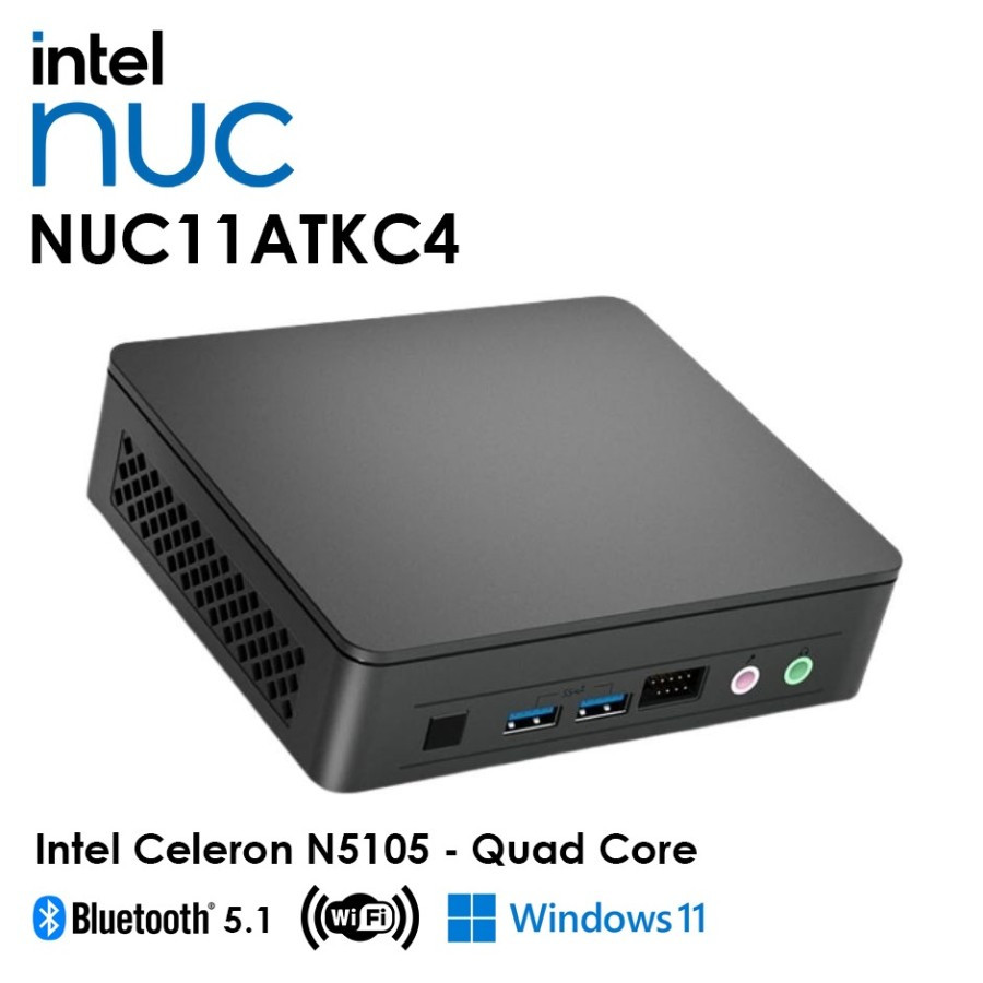 Jual Mini PC NUC11ATKC4 Intel Celeron N5105 - Barebone | Shopee Indonesia