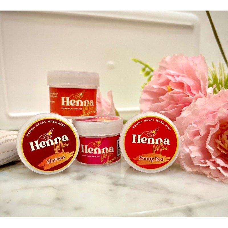 Jual Henna Mee Hena Halal Inai Kuku Sah dipakai Untuk Sholat isi 5 Ml ...