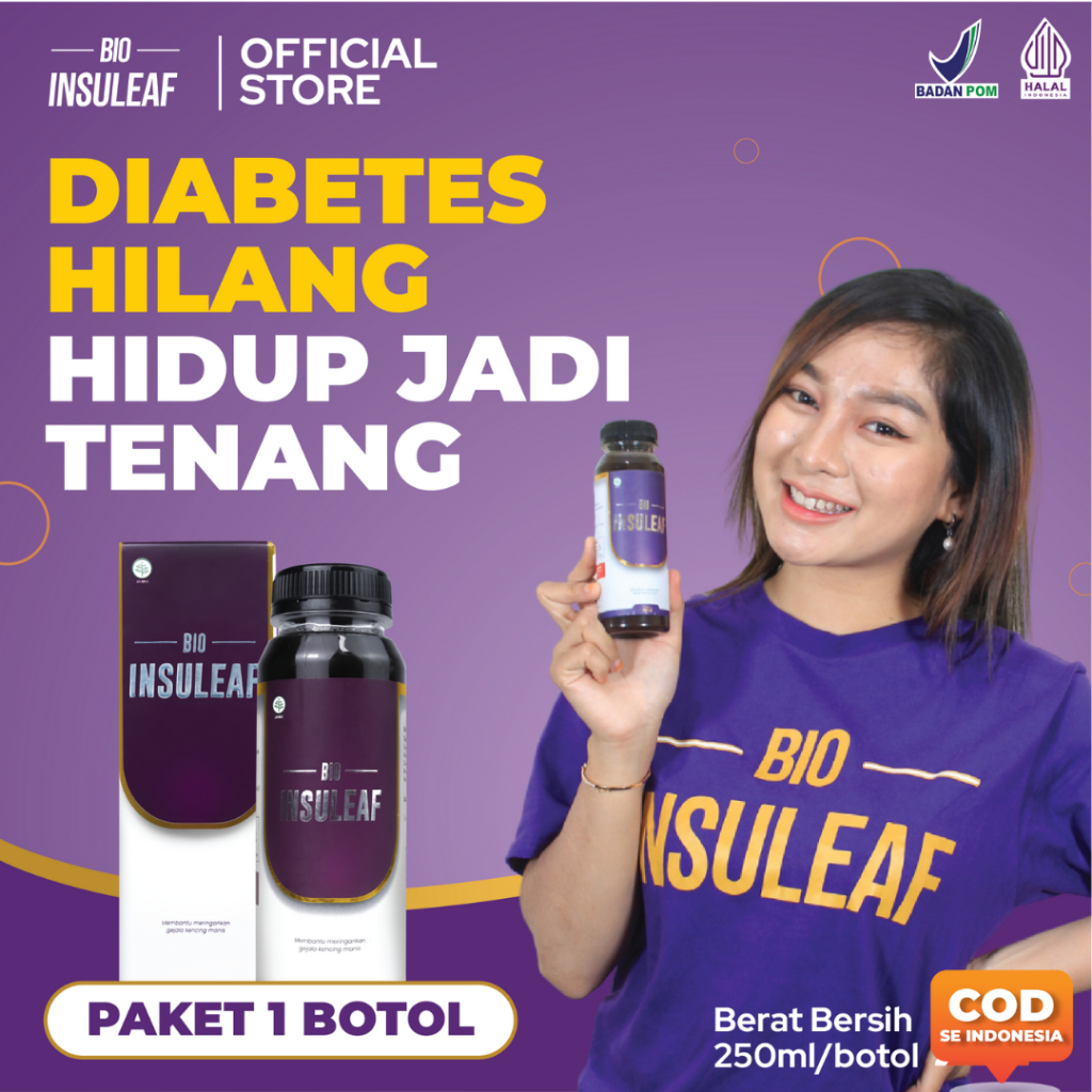 Jual Bio Insuleaf Jamu Herbal Untuk Diabetes 250 ml | Shopee Indonesia