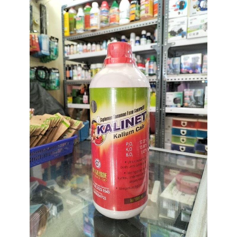 Jual KALINET kalinet 1 LITER PUPUK KALIUM CAIR PEMBUAHAN GENERATIF ...