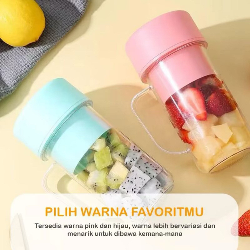 Jual Blender Juicer Portable 6 Mata Pisau Botol juicer | Shopee Indonesia