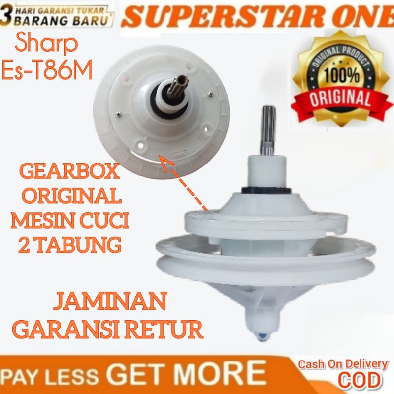 Jual Gearbox Original Sharp ES-T86M Mesin Cuci 2 Tabung | Shopee Indonesia