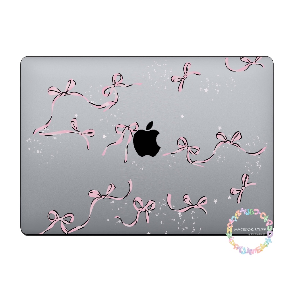 Jual MACBOOK Case CUSTOM PINK RIBBON PITA MERAH MUDA SKETSA DESIGN NEW ...