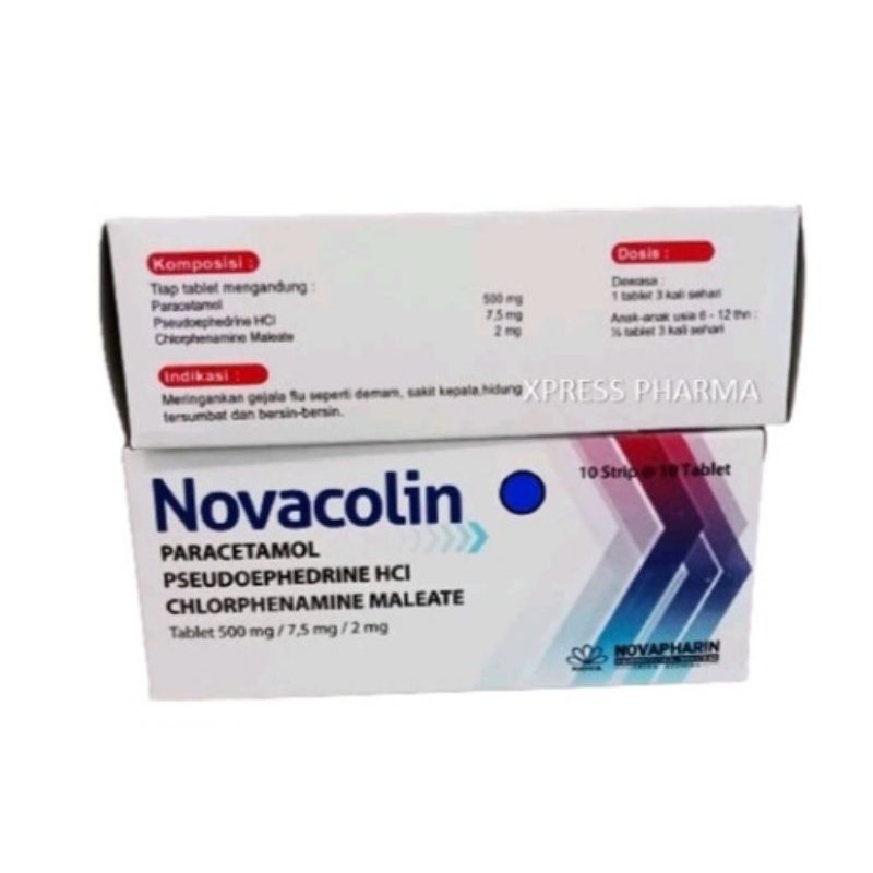 Jual Novacolin box 100 kaplet | Shopee Indonesia