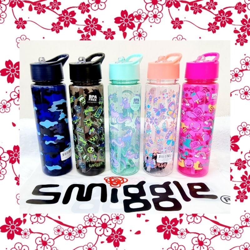 Jual (ORIGINAL) Smiggle Dash Spout Drink Bottle 750ml / Botol Minum ...