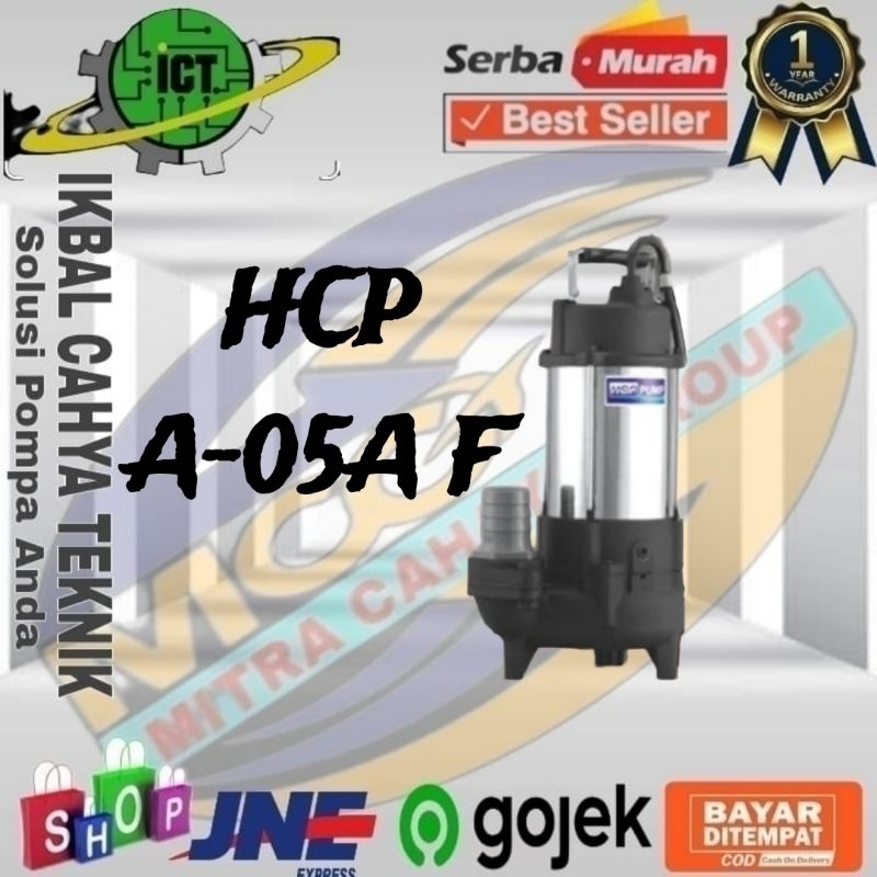 Jual POMPA CELUP AIR KOTOR HCP A-05A F (MANUAL)1PHASE 220V SUBMERSIBLE PUMP | Shopee Indonesia