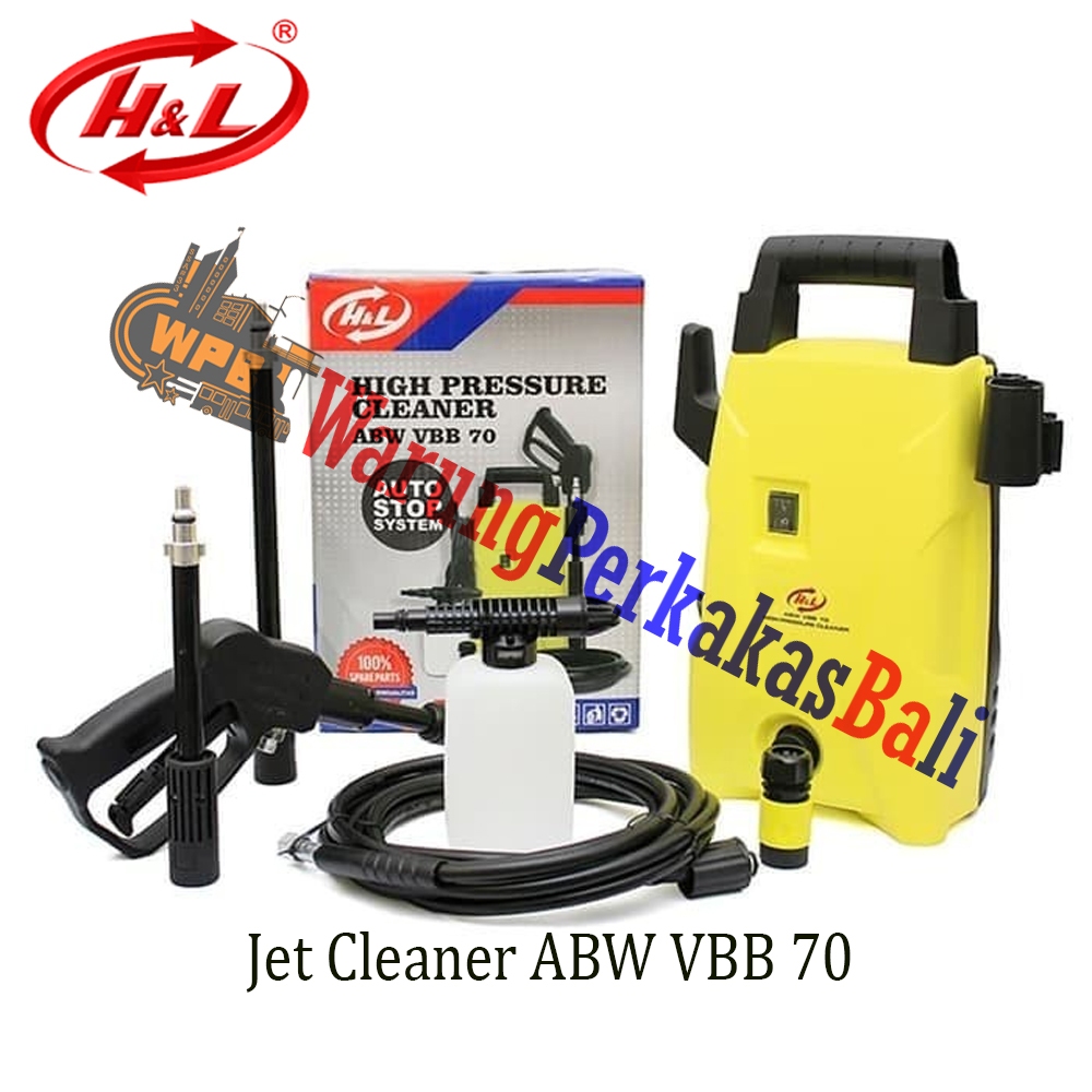 Jual H&L Jet Cleaner ABW-VBB 70 Mesin Steam Electric Cuci Motor Mobil ...
