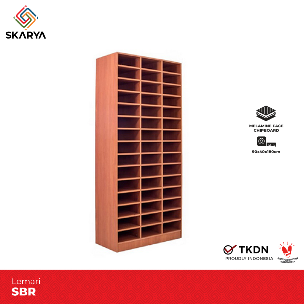 Jual Lemari Arsip Kantor Lemari Kayu Rak Arsip Kantor SBR (Baru ...