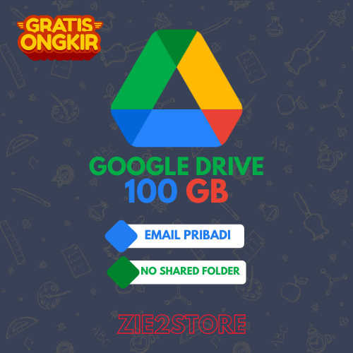 Jual GOOGLE DRIVE 100 GB PRIVATE LIFETIME BERGARANSI | Shopee Indonesia