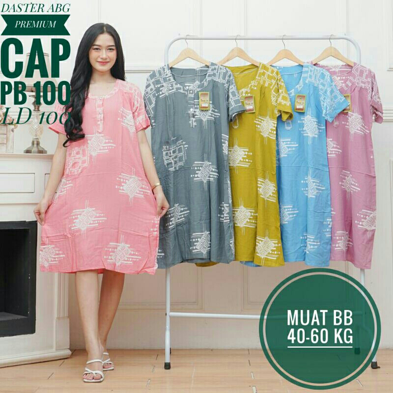 Jual DASTER ABG BATIK CAP PEKALONGAN PREMIUM GRADE A KEKINIAN DRESS ...