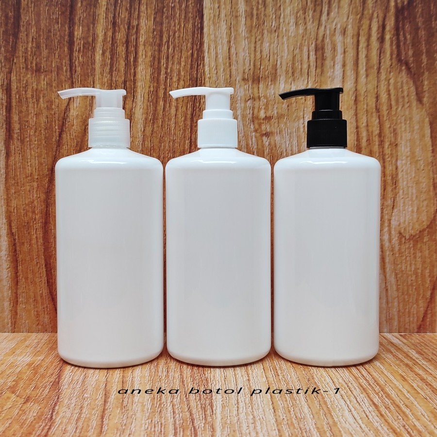 Jual Botol Kemasan Sabun Cair 500ml Pet Putih / Botol Plastik 500 Ml Pump Lotion 500ml | Shopee ...