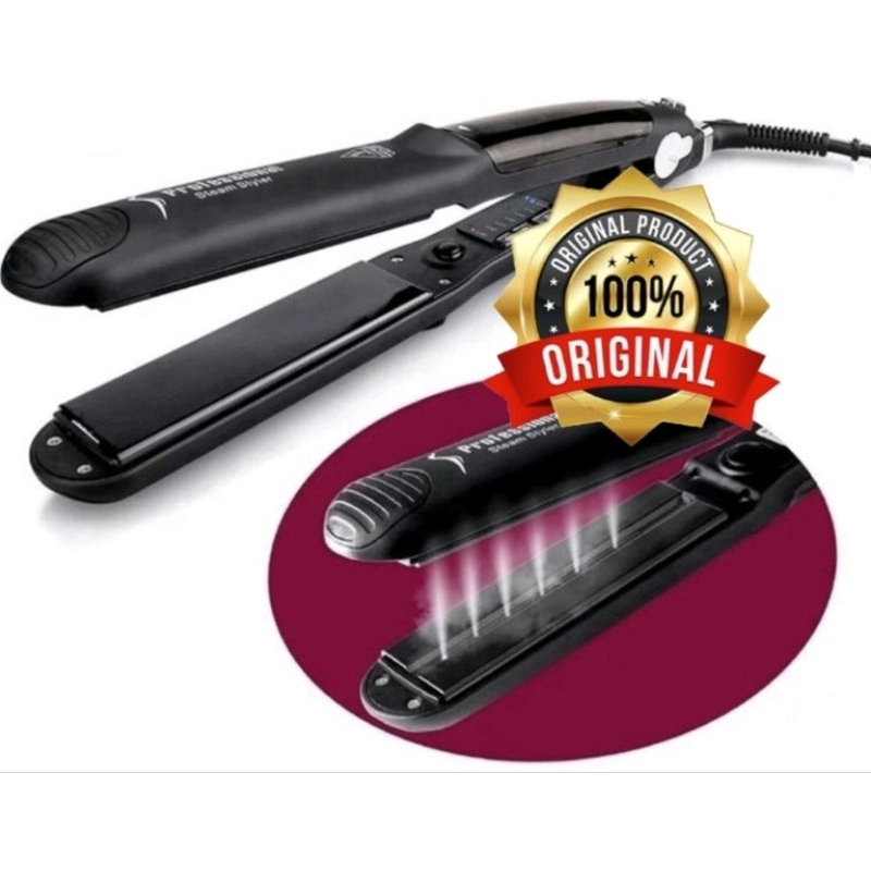 Jual Catokan rambut uap profesional/Hair steam styler | Shopee Indonesia