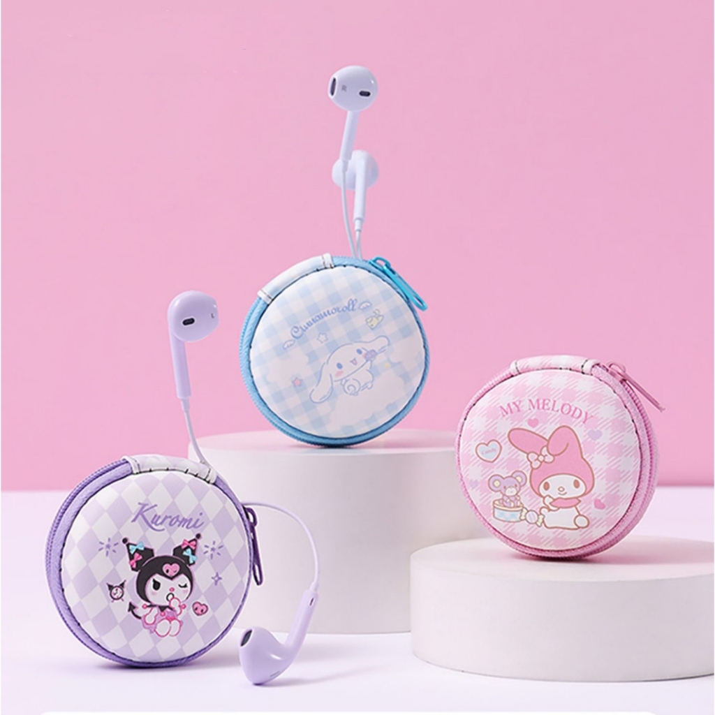 Jual Official BALI MINISO Sanrio 3.5mm in-Ear Earphones My Melody ...
