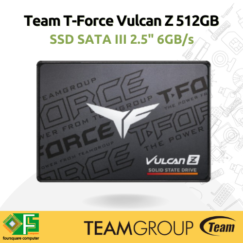 Jual Team T-Force Vulcan Z 512 GB | SSD 512GB Sata III 6GB/s 2,5" Resmi ...