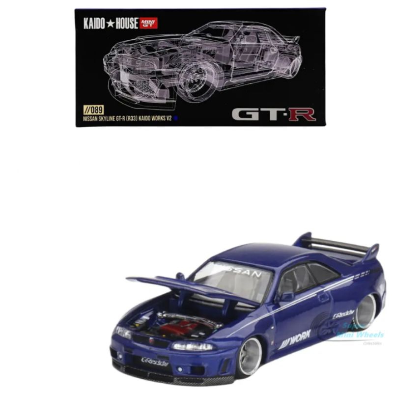 Jual Mini GT Nissan Skyline GT-R (R33) Kaido Works V2 | Shopee Indonesia