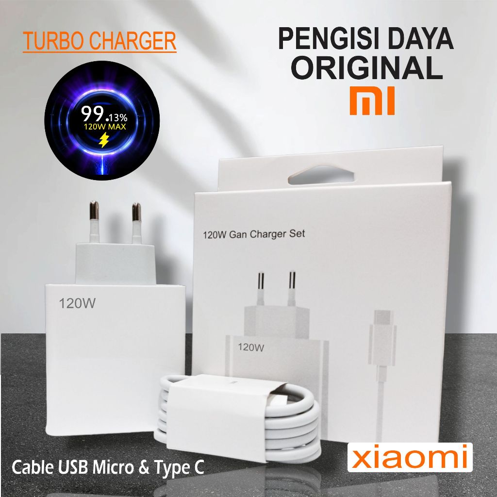 Jual Charger Xiaomi 120W M12 TURBO MAX Adapter High Quality | Shopee ...