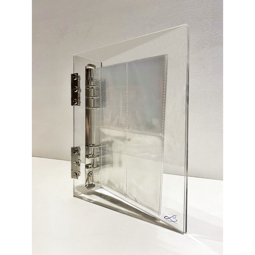 Jual A5 Clear Transparant Bening 6 Ring Acrylic Binder Album Akrilik ...