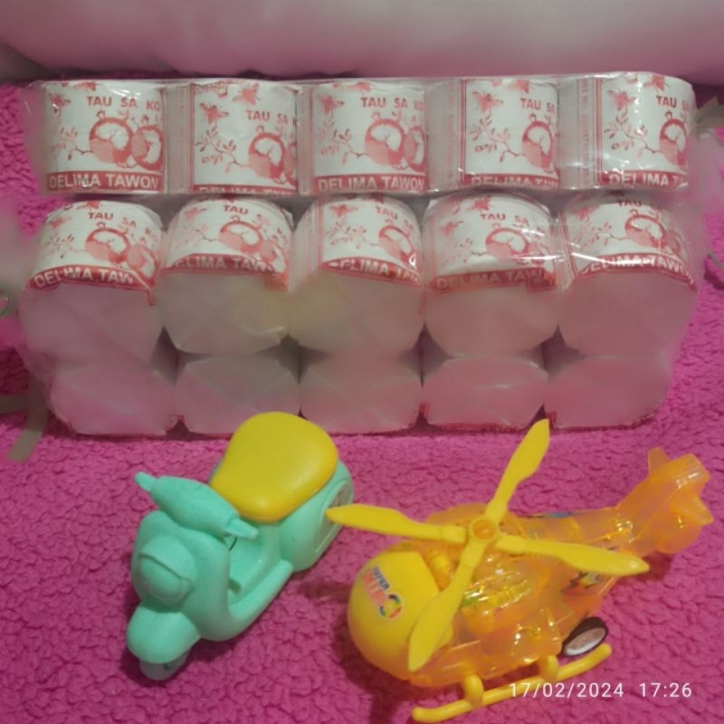 Jual kuwe Koya bulat cap delima tawon 1pack / jajan jadul / koyah / kue ...