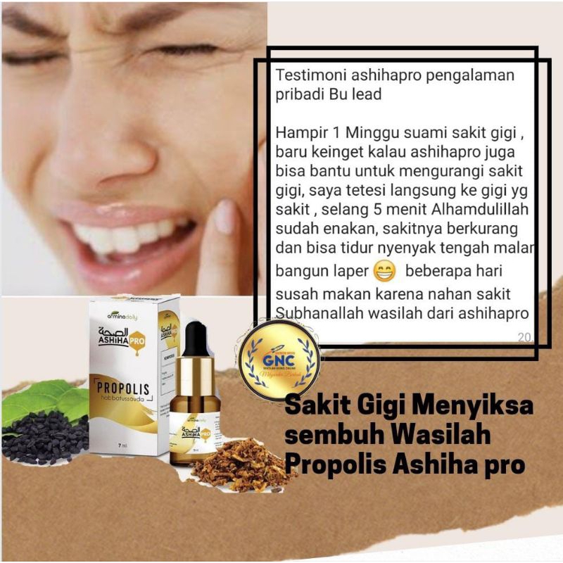 Jual Propolis ASHIHA PRO (habatussaudah) | Shopee Indonesia