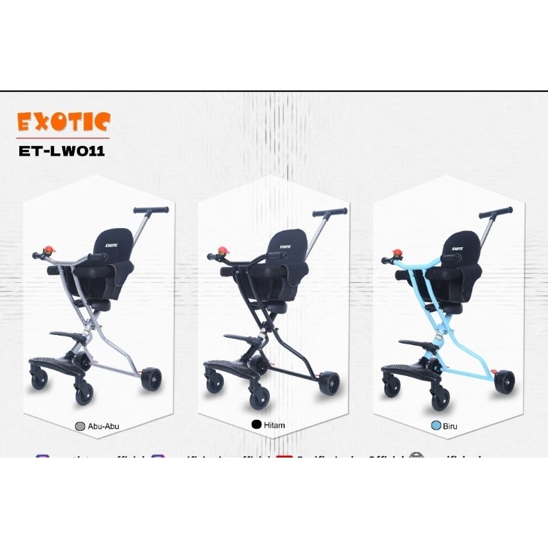 Jual Baby Magic Stroller Anak Exotic ET-LW-011 LW 011 LW011 Dorongan ...