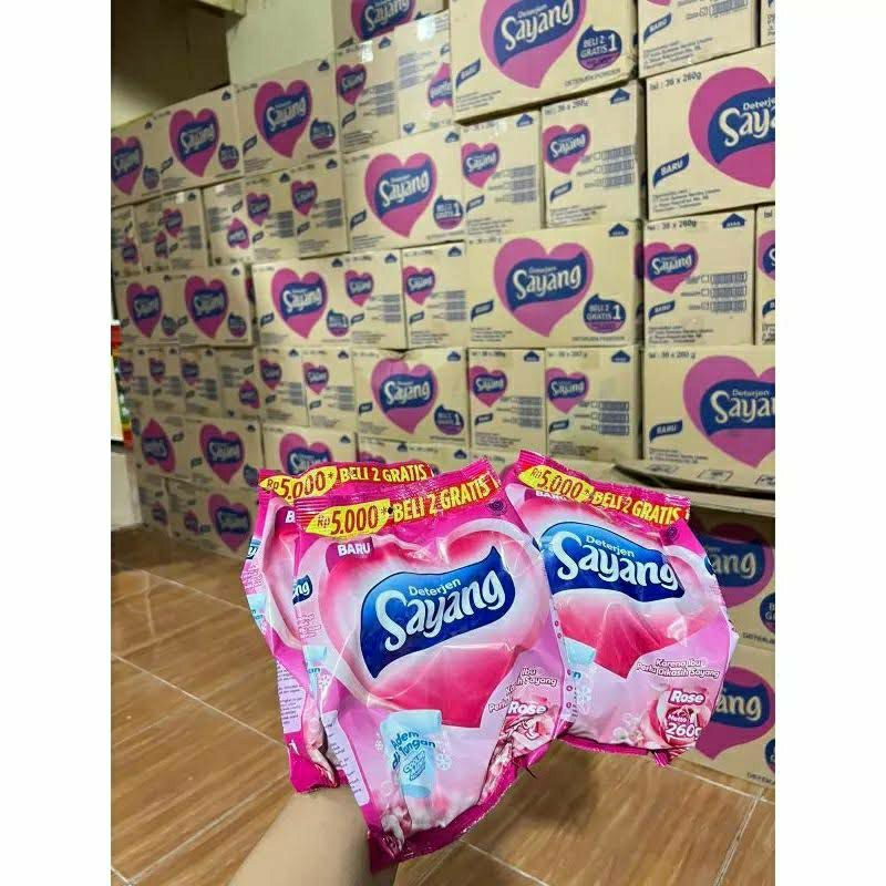 Jual [ MURAH ] Sayang Deterjen Bubuk 220 gram / Deterjen Sayang 220 ...