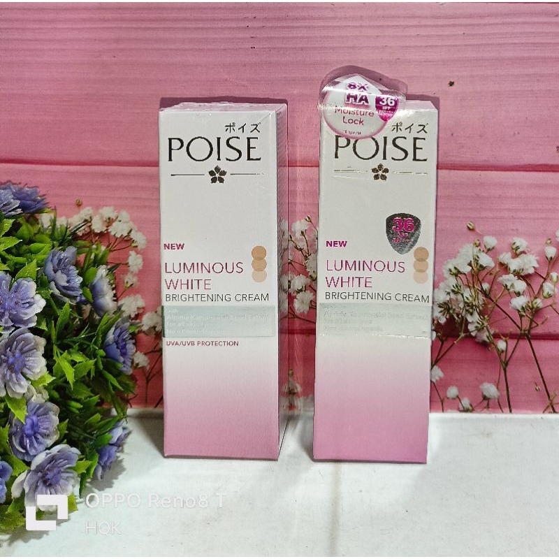Jual Poise New Luminous White Brightening Cream SPF 36 PA++++/Non SPF ...