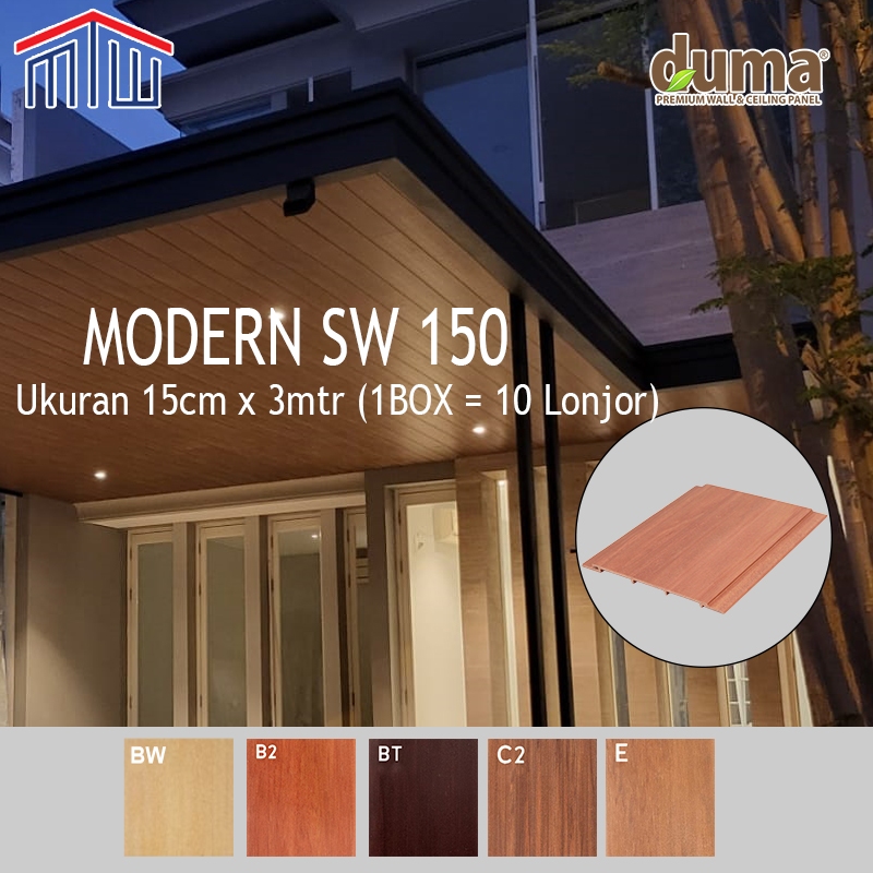 Jual Wallpanel & Plafon Modern SW150 DUMA WPC Motif Kayu Anti Rayap ...