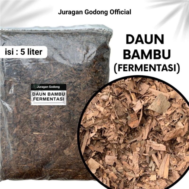 Jual Media Tanam HUMUS Daun Bambu (Pring) Fermentasi Lebih Subur Ramah ...