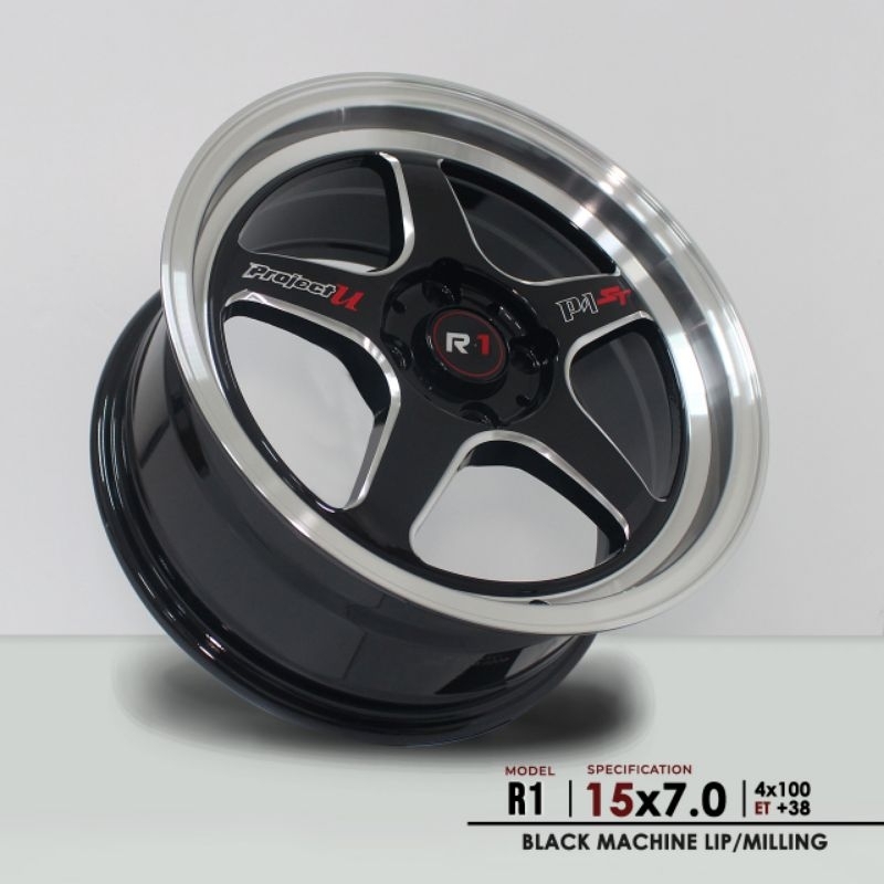 Jual velg samlong ring 15 lebar 7 et 38 pcd 4x100 | Shopee Indonesia