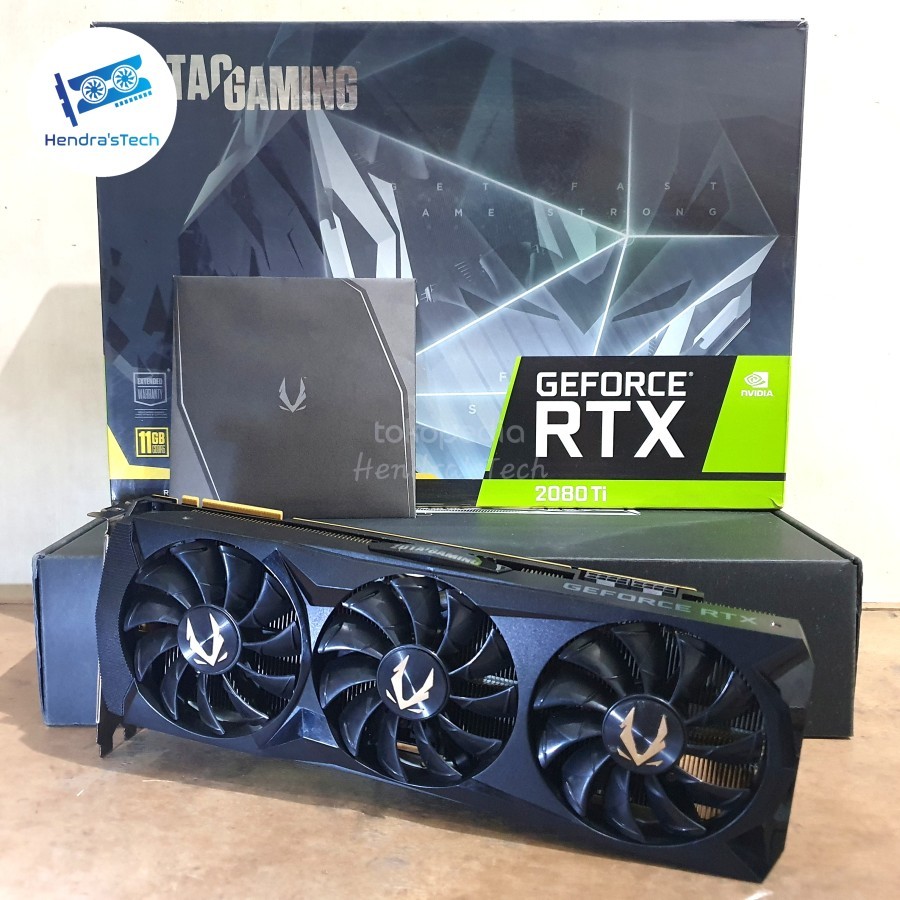Jual RTX 2080 Ti Zotac Gaming 11GB GDDR6 | RTX 2080Ti Not 3080 3070 ...