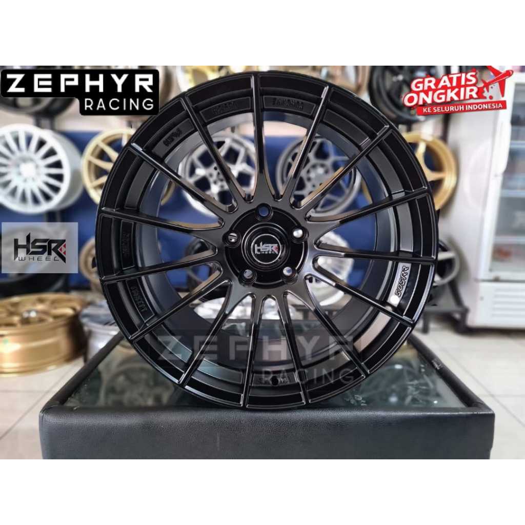 Jual velg HSR ring 17x75 h5x114 cocok untuk innova,hrv,brv,terios dll, velg mobil palembang r17 ...