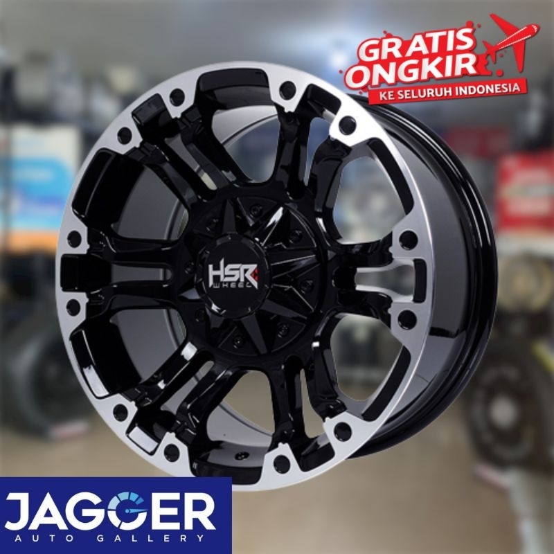 Jual Velg ring 17 mobil pajero fortuner hilux triton hsr wheel lumbis r17 | Shopee Indonesia